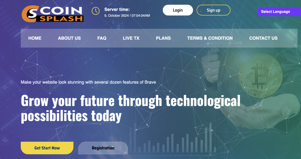 Coin-splash Review: A Deep Dive into a Scam Broker - Report Scam